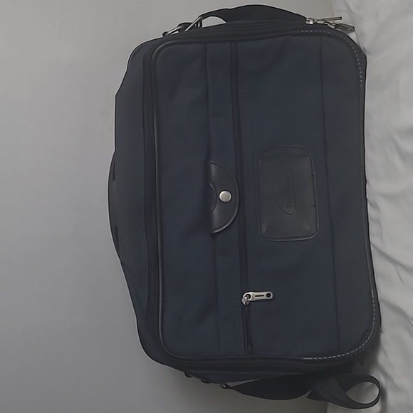 SANSONITE | Bags | Vintage Sansonite Blue Travel Laptop Shoulder Bag ...